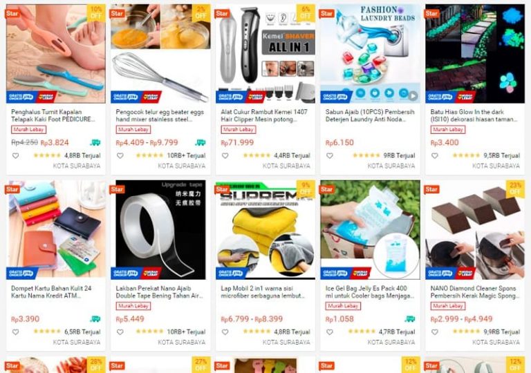 10 Rekomendasi Toko Barang Unik di Shopee | Produk Aneh Lucu Viral