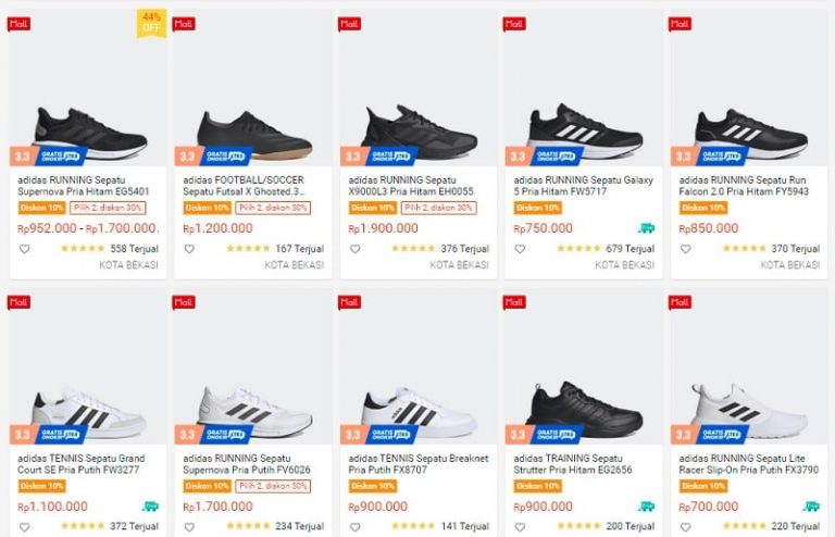 11 Rekomendasi Toko Sepatu Original di Shopee, Dijamin ORI
