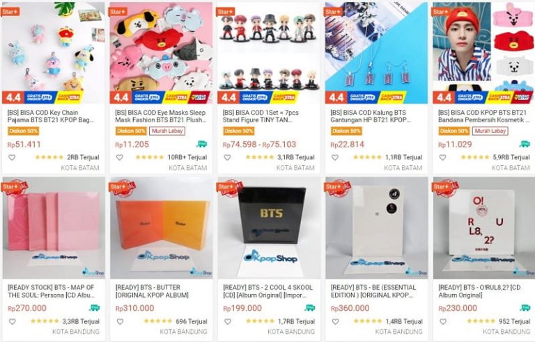10 Rekomendasi Toko KPOP di Shopee | Album, Aksesoris