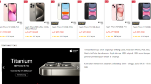 10 Rekomendasi Toko iPhone di Shopee Terpercaya, Second & Baru