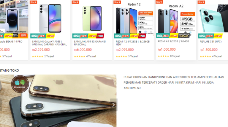 10 Rekomendasi Toko iPhone di Shopee Terpercaya, Second & Baru