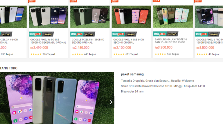 10 Rekomendasi Toko HP Second di Shopee yang Terpercaya